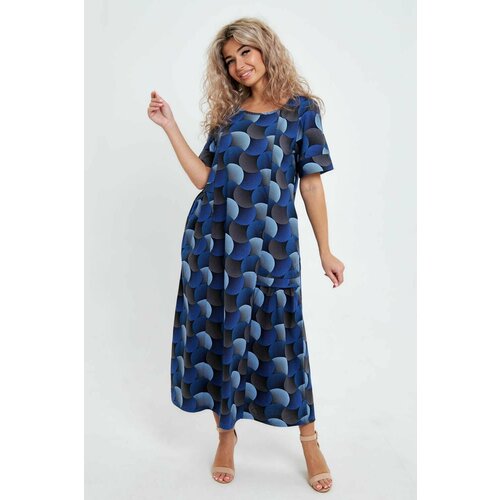 Платье Dianida, размер 56, синий
