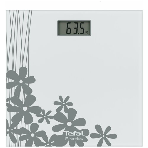 Весы напольные Tefal Premiss Flower PP1070V0, серый