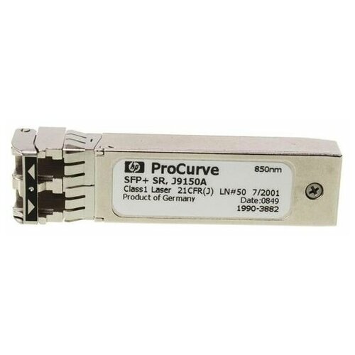 Трансивер HP J9150D 10G SFP+ LC SR 300m MMF XCVR