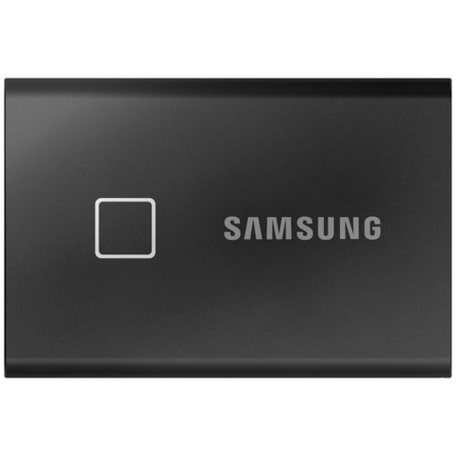 1 ТБ Внешний SSD Samsung T7 Touch, USB 3.2 Gen 2 Type-C, черный