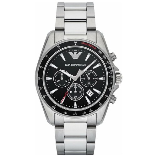 Наручные часы EMPORIO ARMANI Sigma AR6098, серебряный, черный