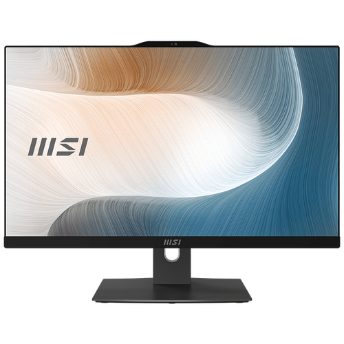 *Моноблок MSI Modern AM242P 12M AiO 23,8 FHD (1920x1080)IPS AG Non-touch, Core i5-1235U (1.3GHz), 16GB DDR4 (2x8Gb), 512GB SSD, Intel UHD, WiFi, BT, camera, WirelessKBamp; mouse Eng/ Rus, noOS,1y war-ty, Black (9S6-AE0711-698)