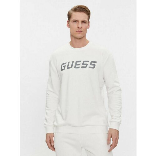 Свитшот GUESS, размер L [INT], белый