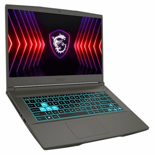 MSI Ноутбук MSI Thin 15 B12VE-1294XRU Core i5-12450H/8Gb/SSD512Gb/RTX 4050/15.6"/IPS/FHD/Dos/gray (9S7-16R831-1294) MS-16R8