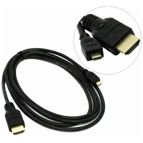 Кабель Buro HDMI 1.4 MICROHDMI-HDMI-1.8 HDMI (m)/Micro HDMI (m) 1.8м.