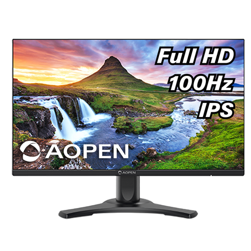 Монитор 27' AOPEN 27CL2Ebmirx IPS, 1920x1080, 1 / 5ms, 250cd, 100Hz, 1xVGA + 1xHDMI(1.4) + Audio in/out, Speakers 2Wx2, FreeSync, H.Adj. 110 (by ACER) (UM. HC2EE. E01)
