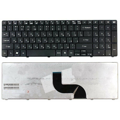 Клавиатура для ноутбука Packard Bell EasyNote TK37 черная