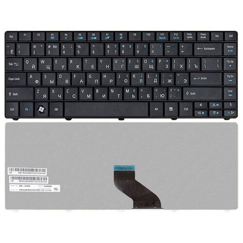 Клавиатура для ноутбука ACER Aspire E1-431 черная V.1