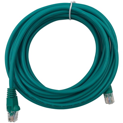 Патч-корд Buro UTP 4 пары cat5E CCA molded 0.5м зеленый RJ-45 (m)-RJ-45 (m)