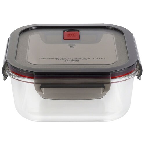 ZWILLING Контейнер 39506-005, 13x13 см, прозрачный/черный