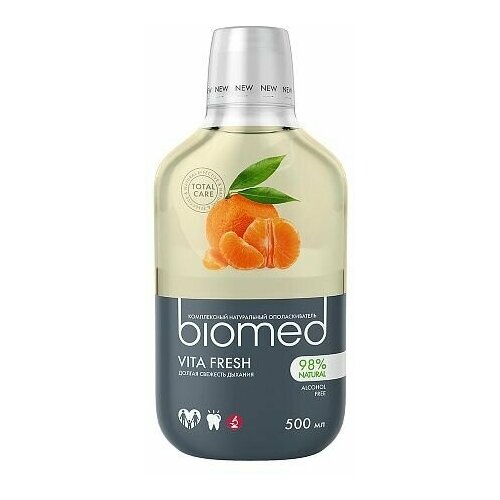 Biomed Пенный ополаскиватель для полости рта "Vita fresh" 500 мл