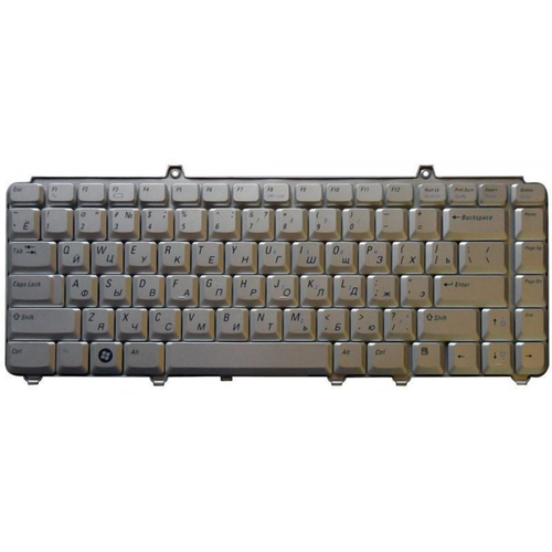 Клавиатура для ноутбука Dell Inspiron 1545 русская, серебристая