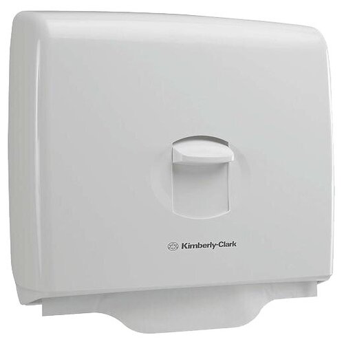 Диспенсер для туалетной бумаги Kimberly-Clark Professional 6957, 1 шт., белый, квадратная форма