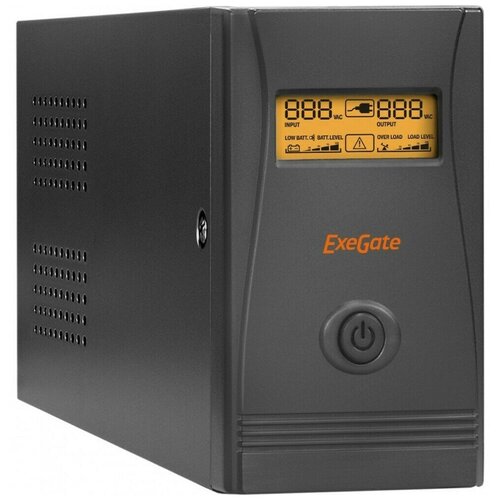 ИБП ExeGate Power Smart ULB-850 LCD (EURO, RJ, USB) (EP285478RUS)