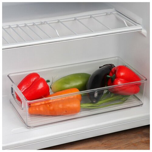 BEROSSI Органайзер для холодильника 31,2х15,2х7,5см Berkana, цвет прозрачный
