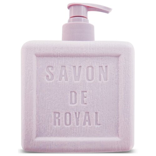 Жидкое туалетное мыло для рук Savon de royal Фиолетовый куб, 500 мл.