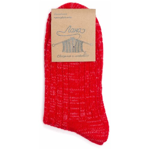 Носки Oh_Lana, размер 41-42, красный