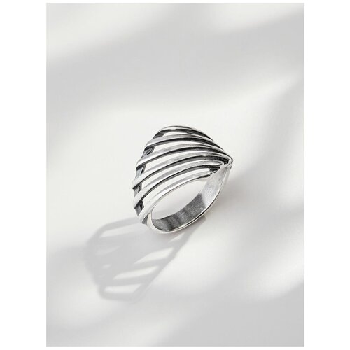 Кольцо Shine & Beauty, размер 19.5, серебряный