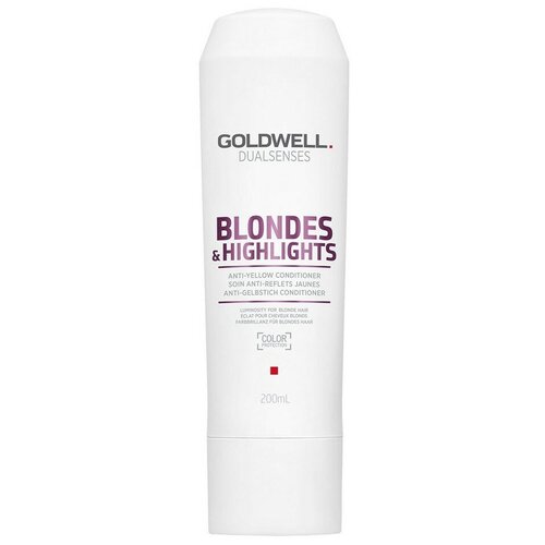 Goldwell Dualsenses кондиционер Blondes & Highlights Anti-Yellow против желтизны осветленных волос, 200 мл