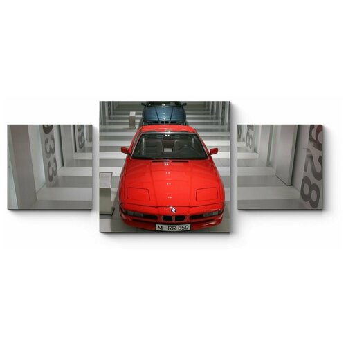 Модульная картина Музей BMW в Мюнхене210x90