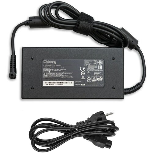 Блок питания зарядка для ноутбука MSI Chicony 19V 6.15A 120W штекер 5.5x2.5