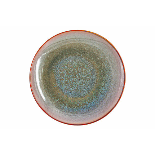 Тарелка обеденная, Авантюрин, 26,5 см, зелёный, HS8-MF4301-C