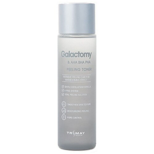 Trimay пилинг-тонер для лица Galactomy AHA BHA PHA Peeling Toner, 210 мл