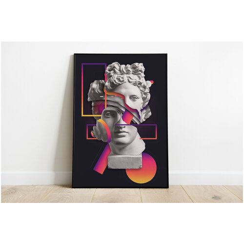 Плакат "Давид Микеланджело" / Формат А4 (21х30 см) / Постер для интерьера