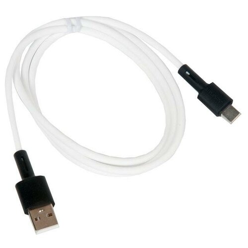 Кабель USB BOROFONE BX31 для Type- C, 3.0А, длина 1м, белый