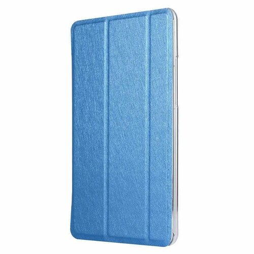 Чехол-книжка пластиковый для планшета Samsung Galaxy Tab A 8.0 SM-T385 голубой