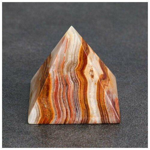 Сувенир "Пирамида", 3,8 см, оникс, набор из 6 штук