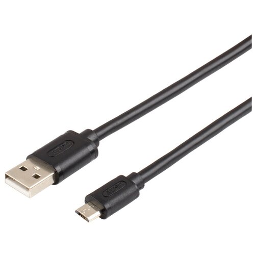 Кабель Atcom USB - microUSB (AT9175), 1.8 м, черный