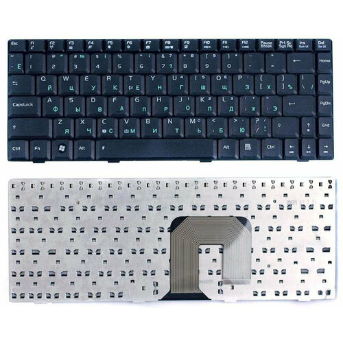 Клавиатура для ноутбука Asus F6. Черная, без рамки