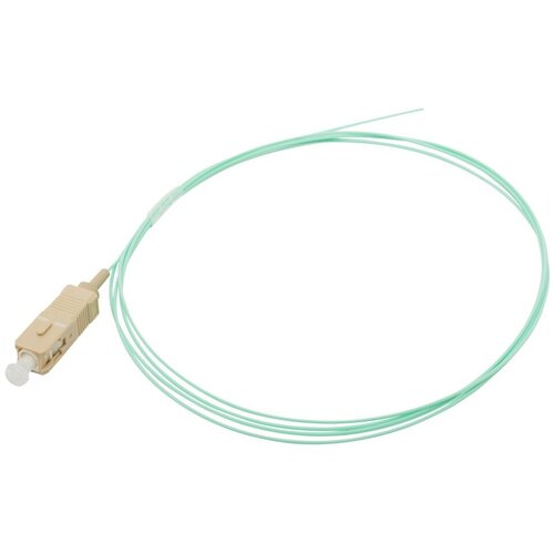 Пигтейл LANMASTER SC/PC, многомодовый OM3, 1.5 м