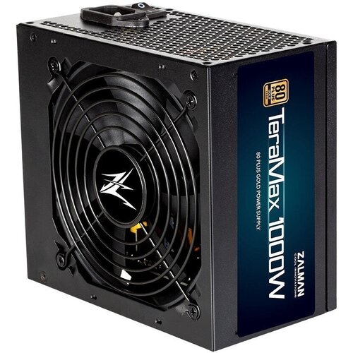 Блок питания Zalman ATX 1200W 80+ gold (24+4+4pin) APFC 120mm fan 12xSATA Cab Manag RTL