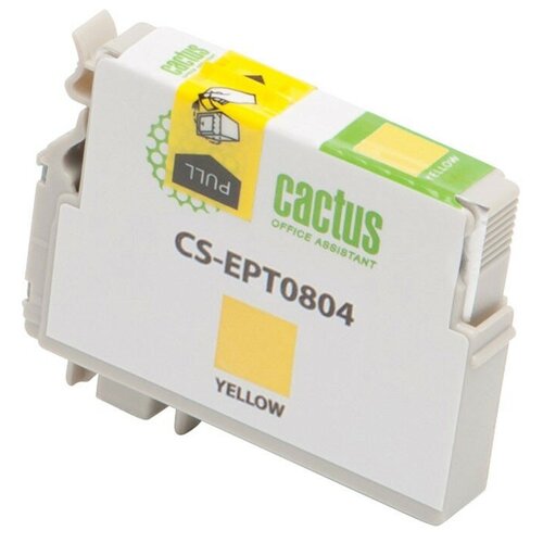 Картридж T0804 Yellow для принтера Эпсон, Epson Stylus Photo PX 700 W; PX 710 W; PX 720 WD