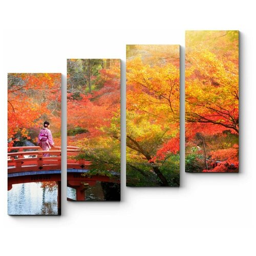 Модульная картина Сны о Японии, Киото 100x86