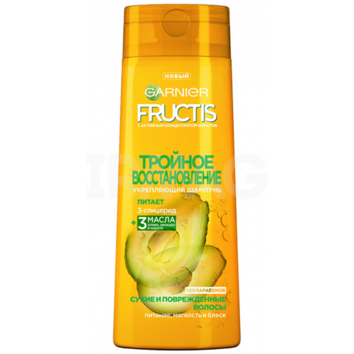 Набор из 3 штук GARNIER Fructis 400мл Тройное восстановление