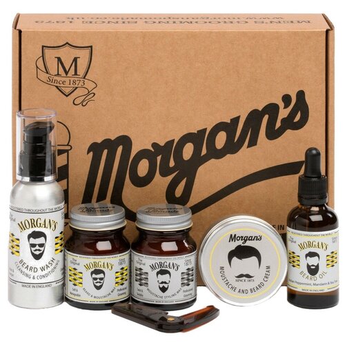 Morgan's Набор для бороды и усов Moustache & Beard Gift Set