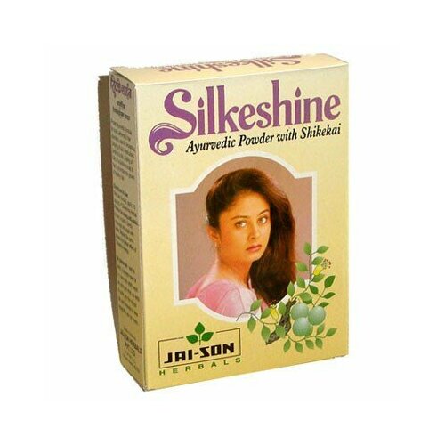 SILKESHINE Jai-Son (силкшайн Аюрведический порошок с Шикакай для мытья волос), 50 г.
