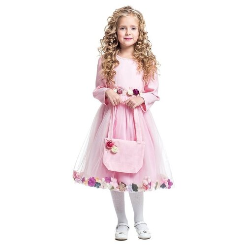 Платье Cascatto, комплект, размер 10-11/146-152, розовый