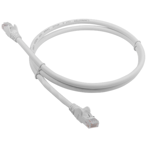 Патч-корд Lanmaster 2м (LAN-PC45/U6-2.0-WH)