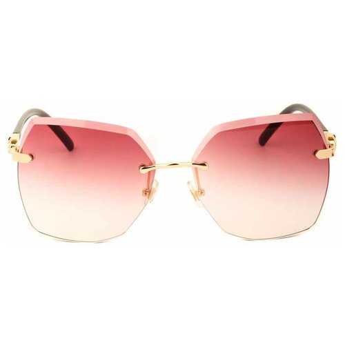 Солнцезащитные очки Keluona, розовый, черный