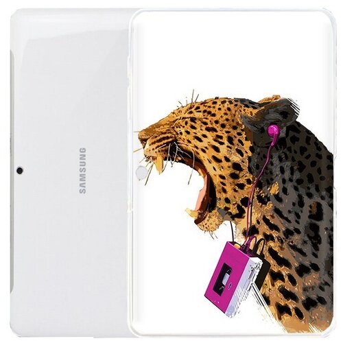 Чехол задняя-панель-накладка-бампер MyPads MP3 для Samsung Galaxy Tab 2 10.1 P5100/P5110 противоударный