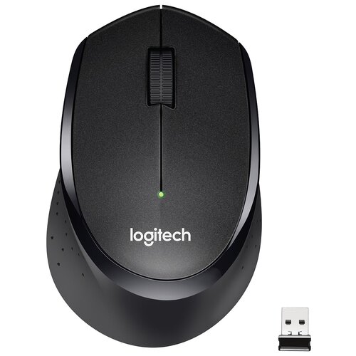 Беспроводная мышь Logitech M330 Silent Plus, черный