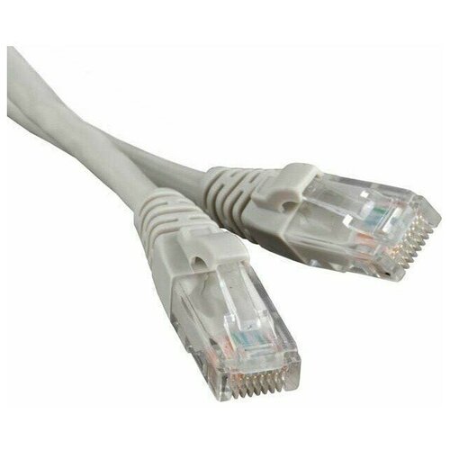 Патч-корд Hyperline H-GY, 1.5м (PC-LPM-STP-RJ45-RJ45-C5e-1.5M-LSZ)