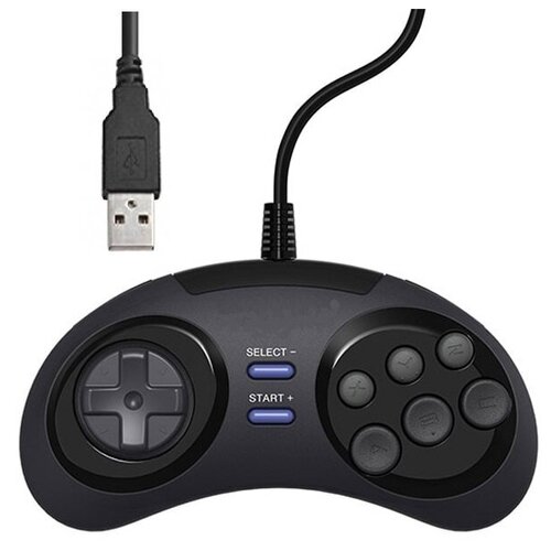 Игровой джойстик PALMEXX SEGA для ПК, ноутбука, SmartTV; USB2.0, проводной, 1.8м