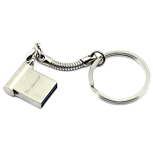 Флешка USB Dr. Memory mini 16Гб, USB 3.0, серебристый