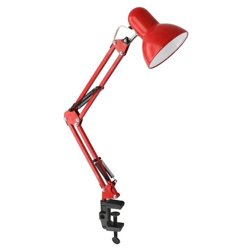 Лампа офисная Ultraflash  UF-312P C04, E27, 60 Вт, красный