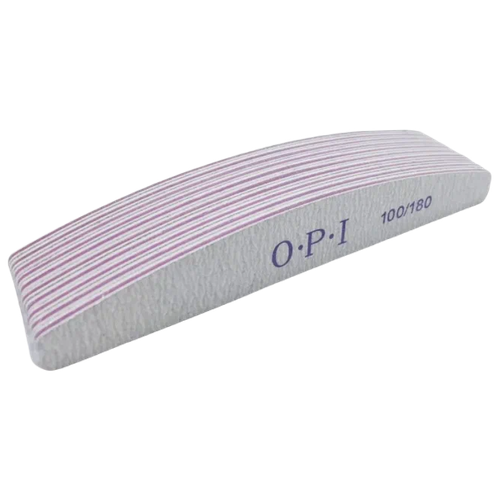 OPI пилка для изменения длины 100/180, 50 шт., серый